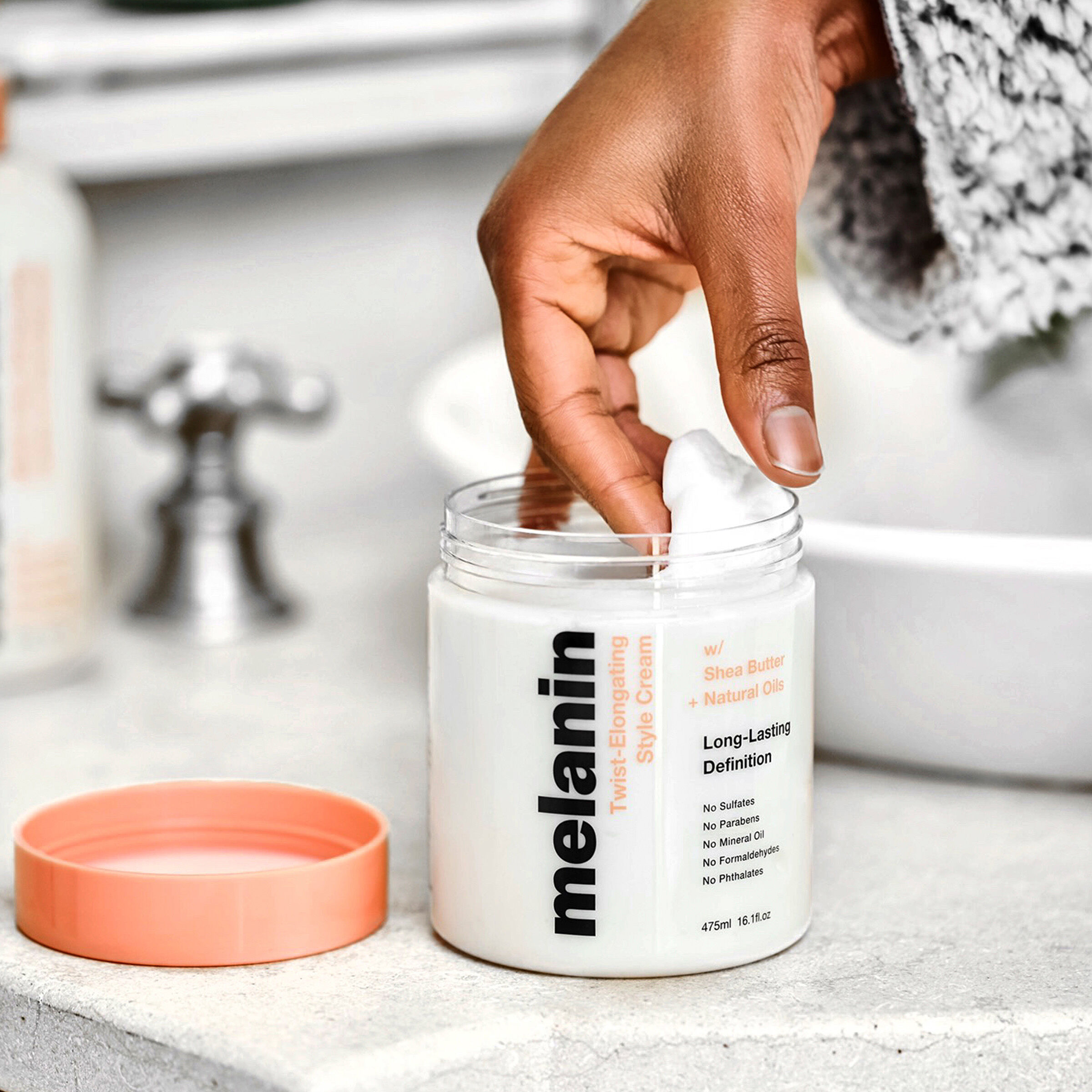 Melanin Haircare Twist-Elongating Style Cream | SalonCentric