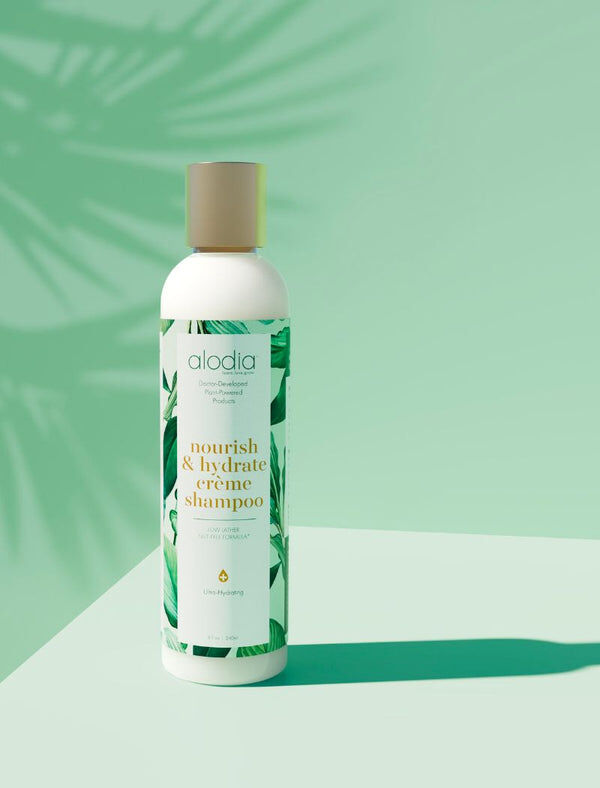 Alodia Nourish & Hydrate Creme Shampoo (Low Lather Sulfate Free) 8 oz ...