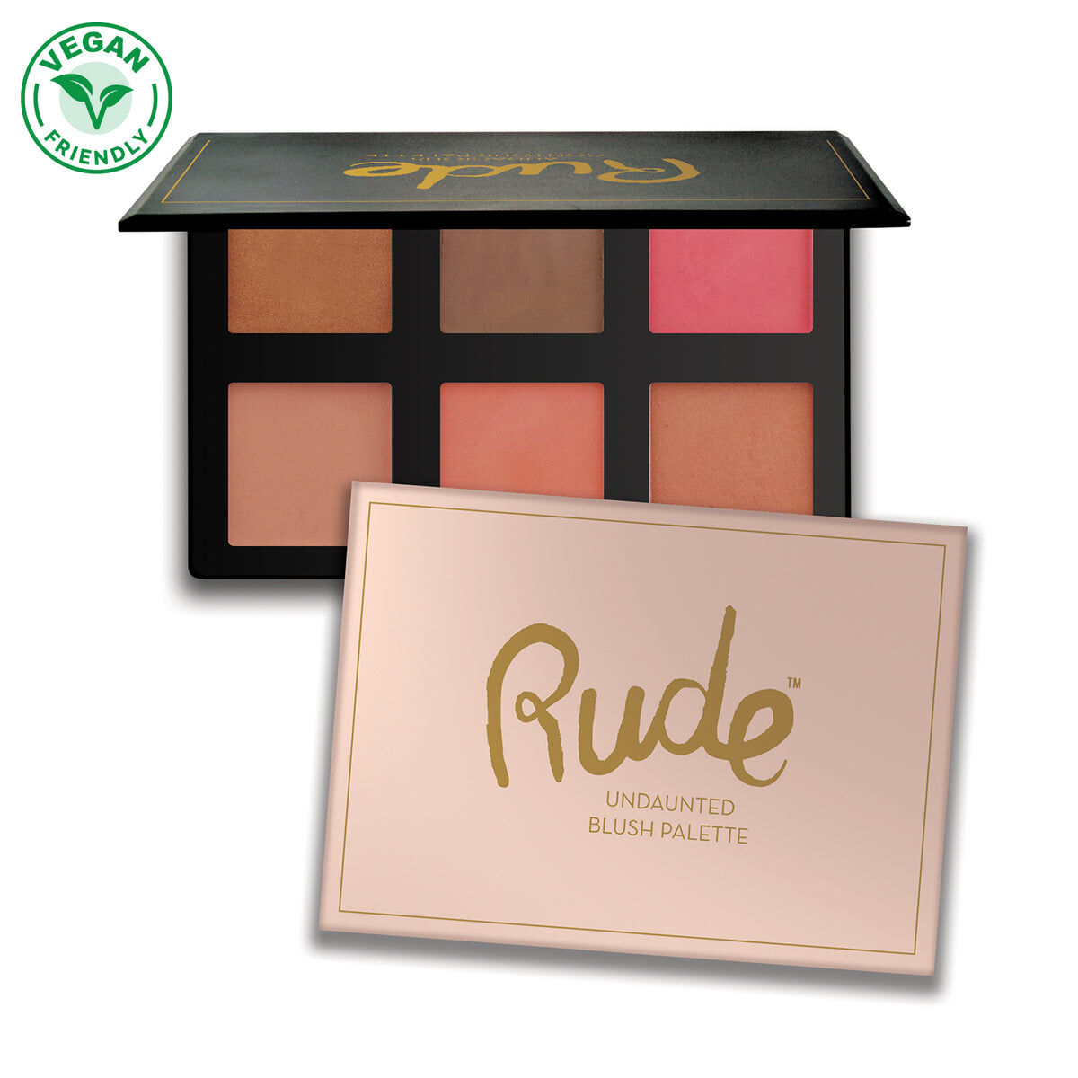 Rude Cosmetics Undaunted Blush Palette