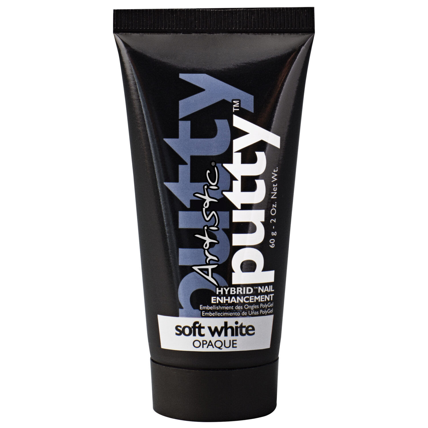 Artistic Nail Design Artistic Putty Soft White OPAQUE