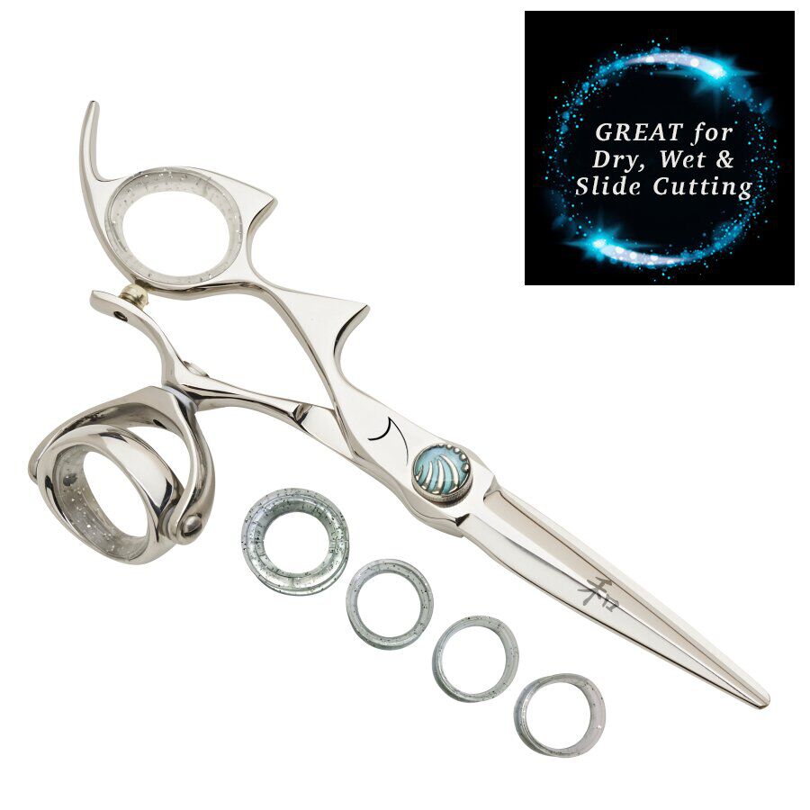 Shark Fin Shears Left Hand Double Shark Super Swivel Stainless Cutting ...