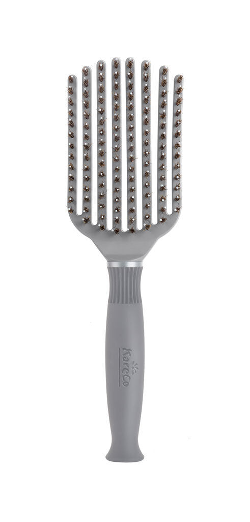 KareCo Tangle Buster Styler Brush - Gray