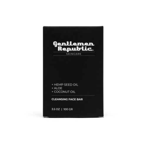 Gentlemen Republic Face Bar All Skin Types for men, 3.5 oz