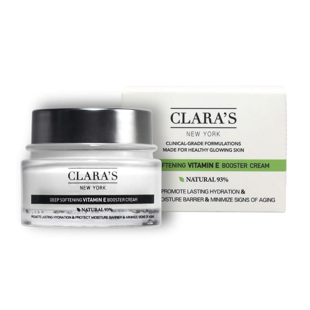 Clara's New York Deep Softening Vitamin E Booster Cream