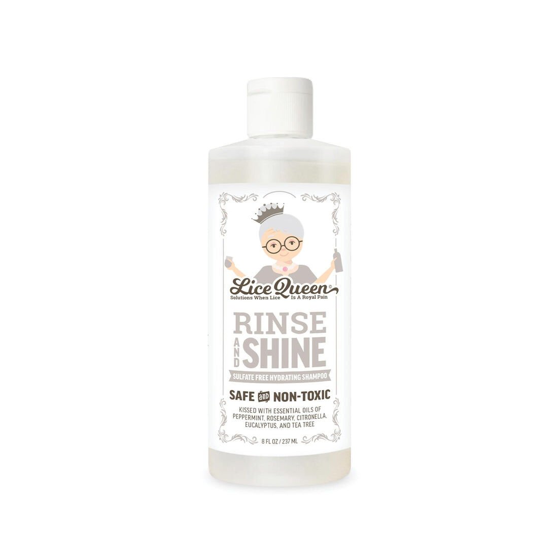 Lice Queen Rinse & Shine - Sulfate Free Hydrating Shampoo