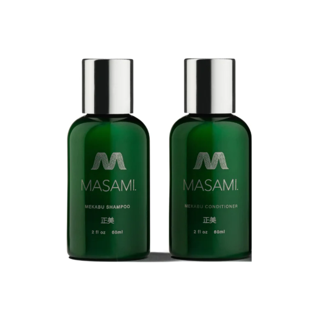 MASAMI Hydrating Travel Shampoo & Conditioner