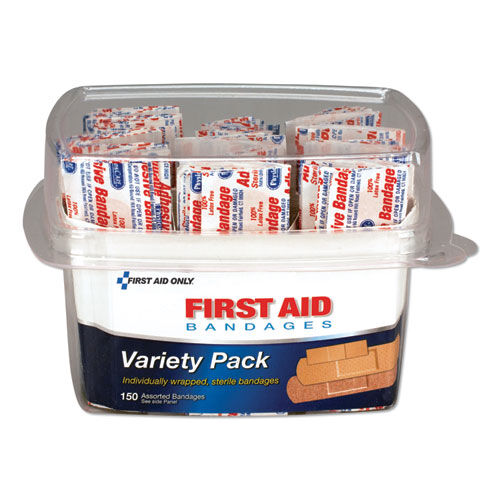 PhysiciansCare by First Aid Only First Aid Bandages, Assorted, 150 ...