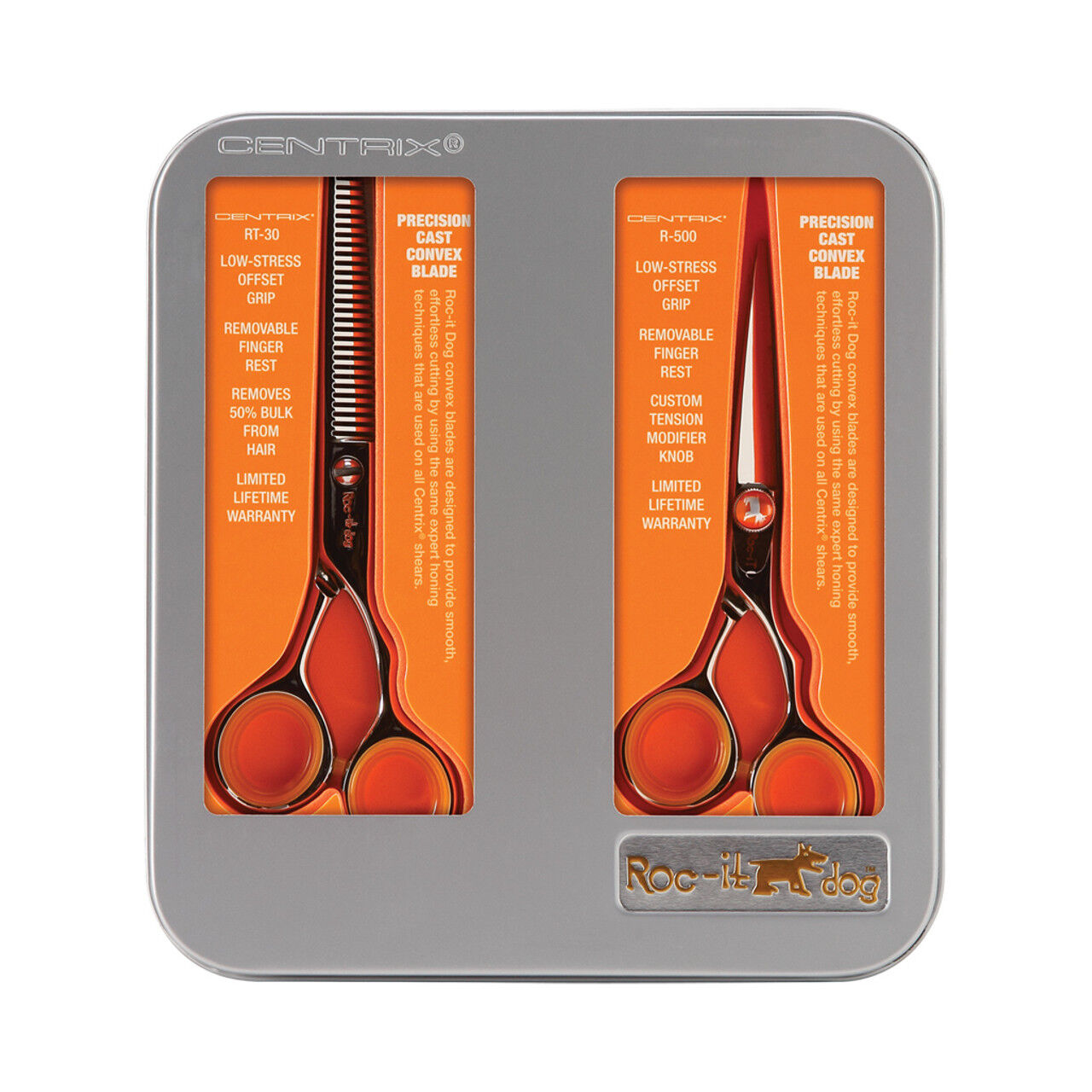 Cricket Centrix Roc-it Dog Shear & RT-30 Thinner Duo