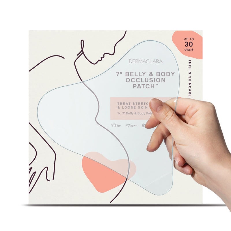 Dermaclara SiliconeFusion Body Patch 7 Inches Occlusion Patch (Set of 3)