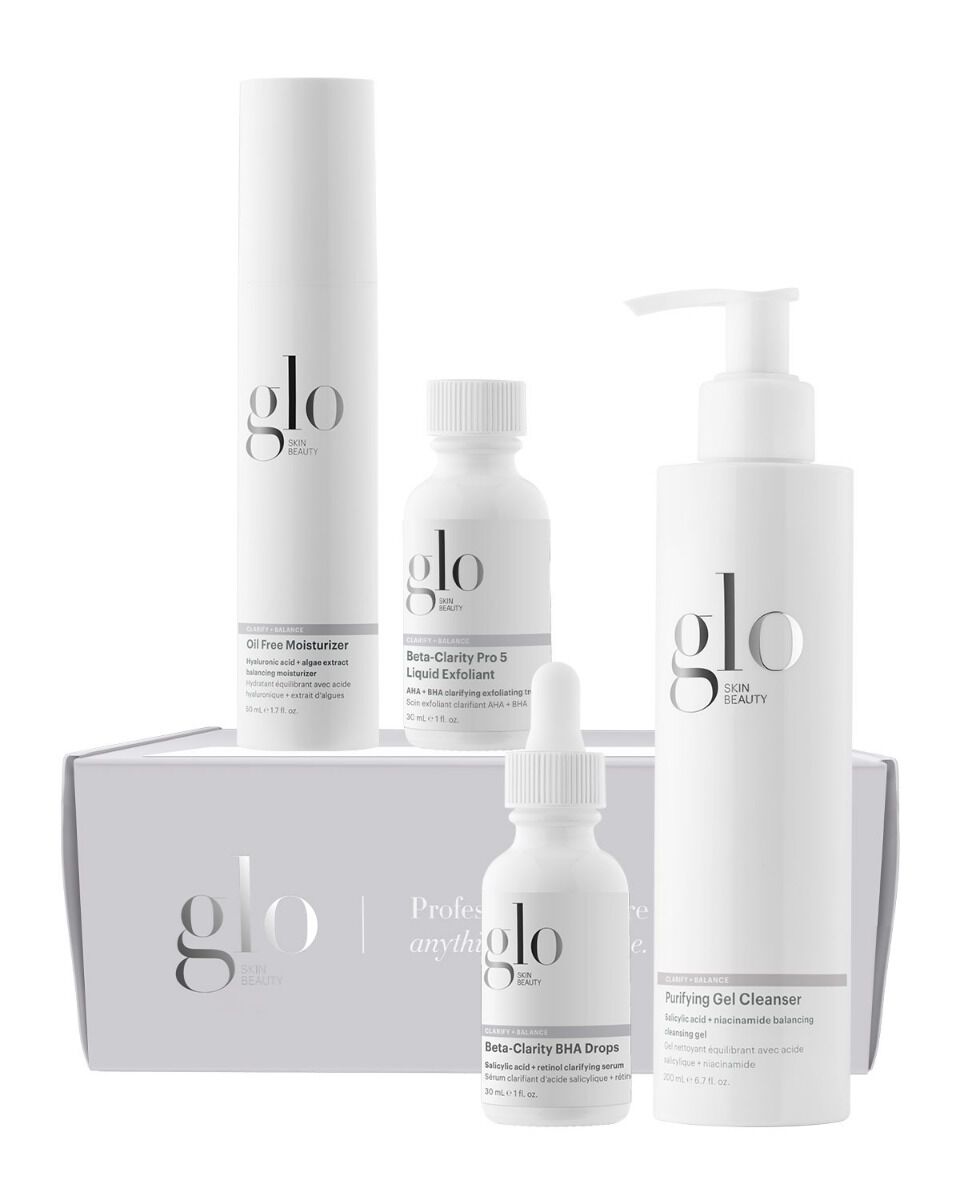 Glo Skin Beauty Clarify + Balance Elevated Essentials Set