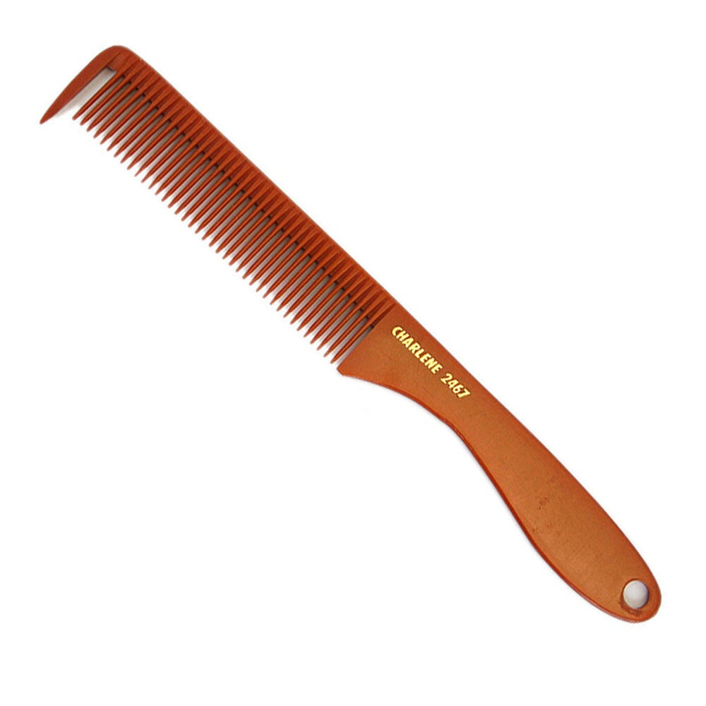 Charlene Bone Comb - Handle Cutting Comb with Parting Head