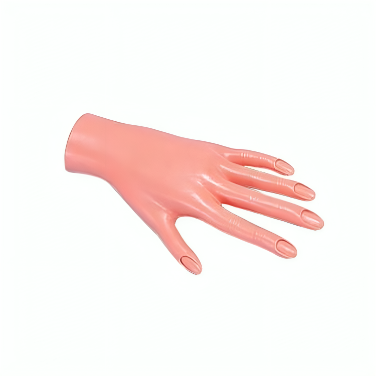 HairArt Plastic Hand- Practice Manicures
