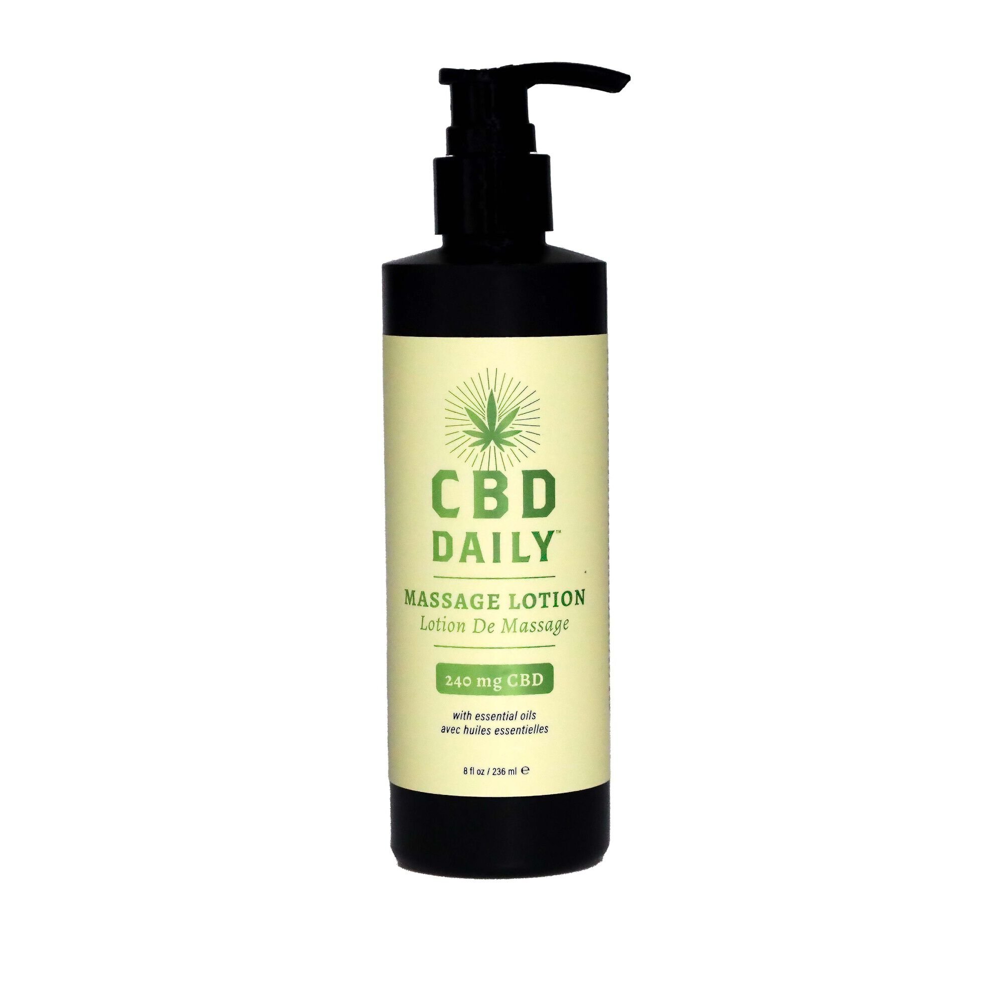 CBD Daily Massage Lotion Original Mint Scent 8.0 oz.