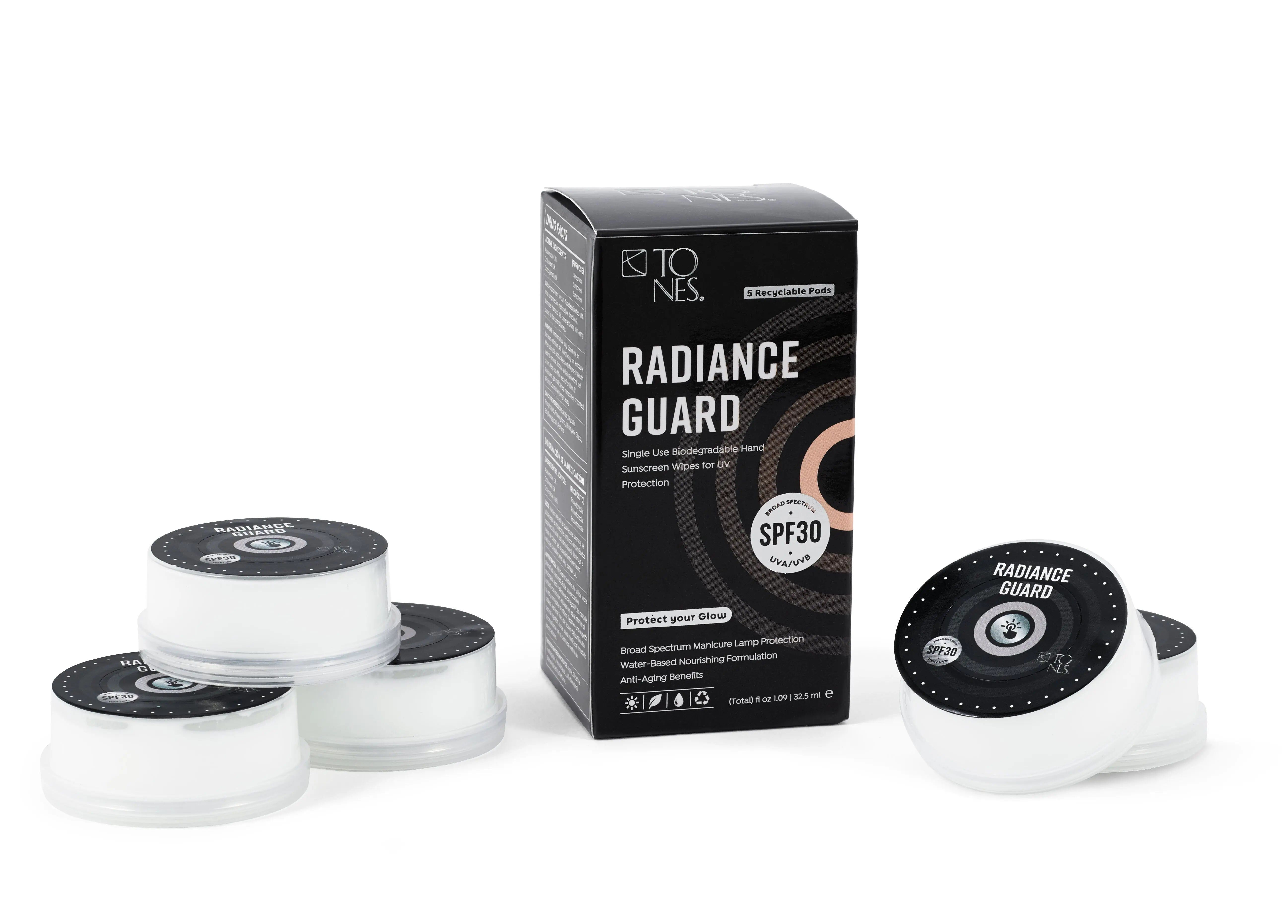 Tones Radiance Guard - UV/LED Lamp Protection (5 Pack)
