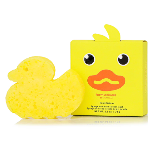 Spongelle Sponge Farm Animals - Danny Duck