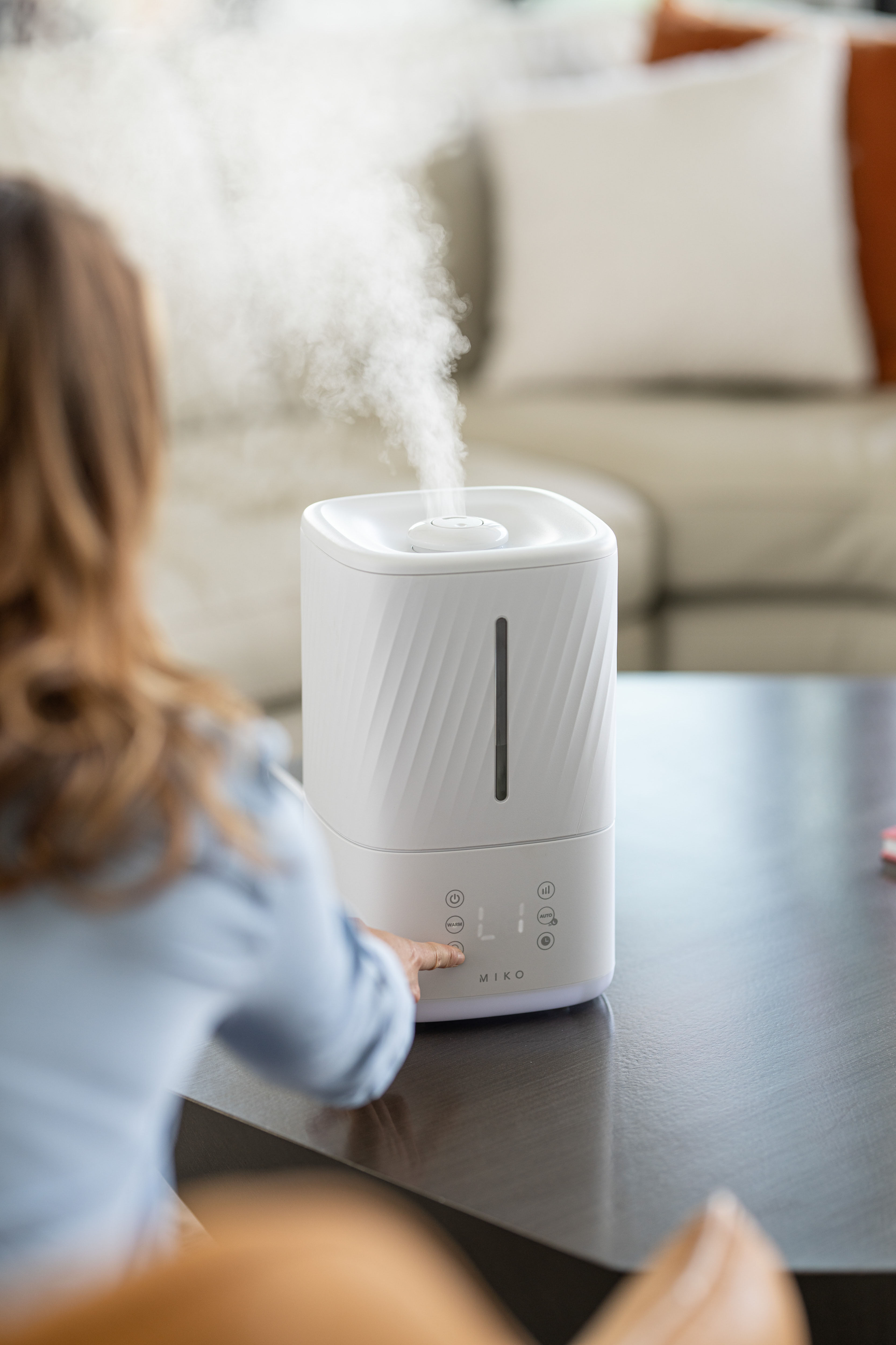 Miko Ultrasonic Humidifier with Essential Oil - Myst | SalonCentric