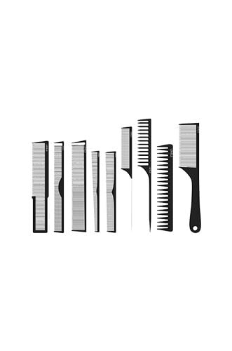 L3VEL3 9PC Hair Styling Comb Set