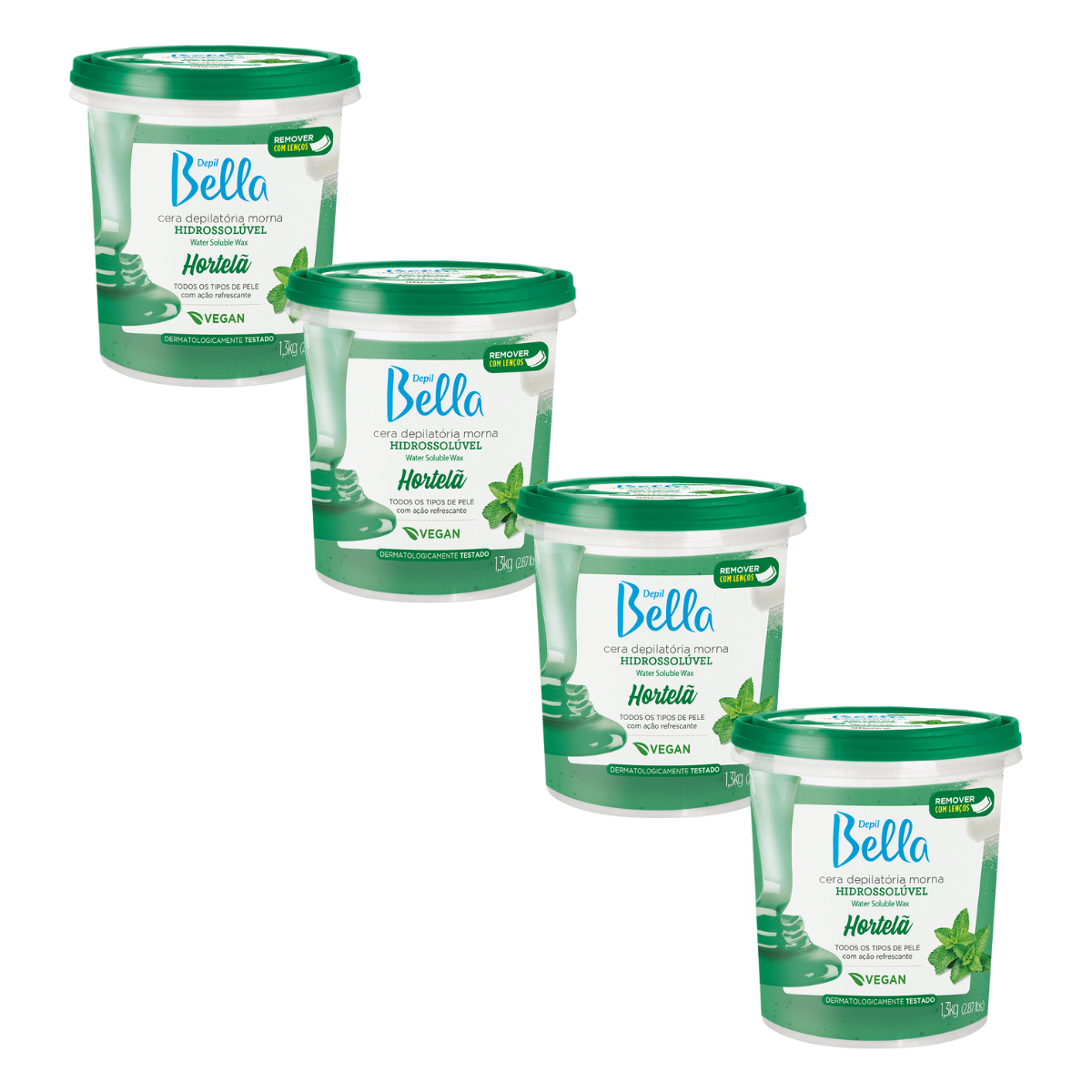 DEPIL BELLA Full Body Sugar Wax Mint, Hair Remover
