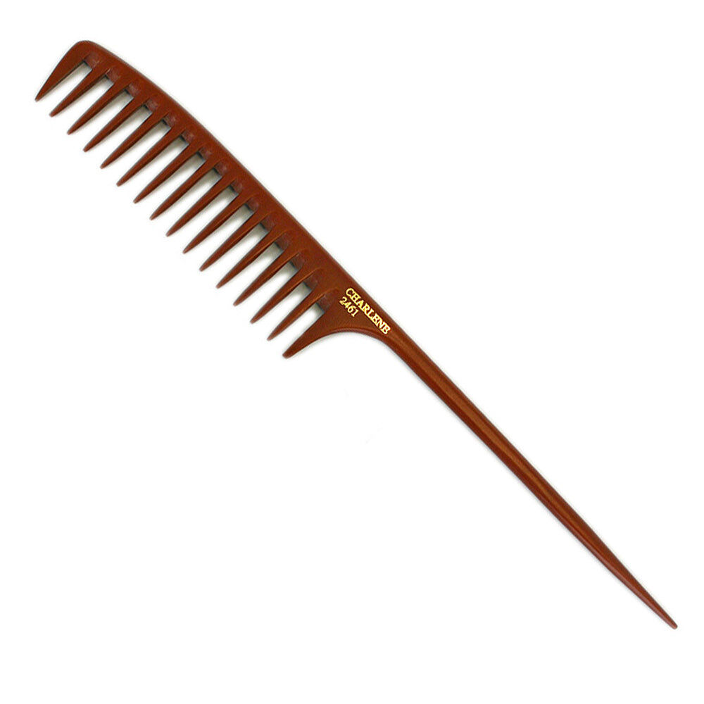 Charlene Bone Comb - Large Styling Rat-Tail Comb