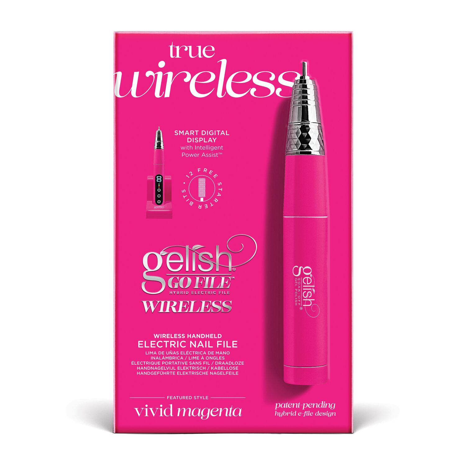 Gelish Go File Wireless Electric Nail File