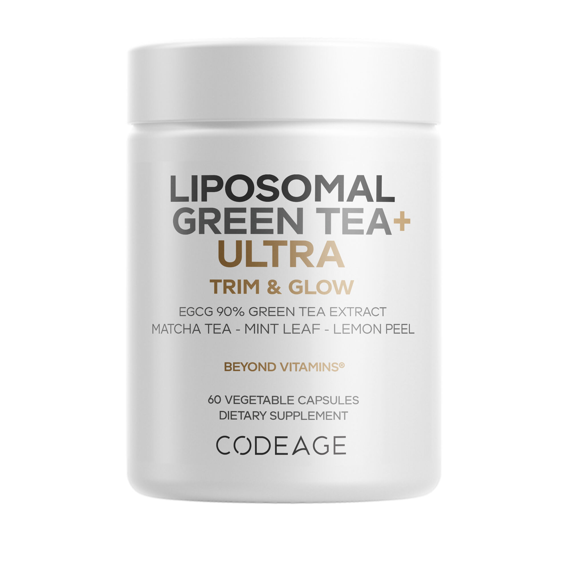 Codeage Liposomal Green Tea+ Ultra Potency - Organic Matcha Green Powder