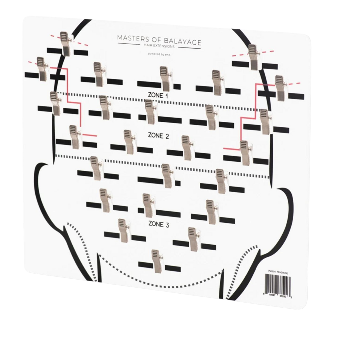 Masters of Balayage Placement Board