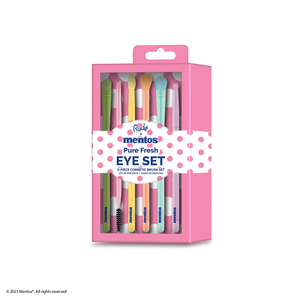 Rude Cosmetics Mentos Brush Set - Eye Set
