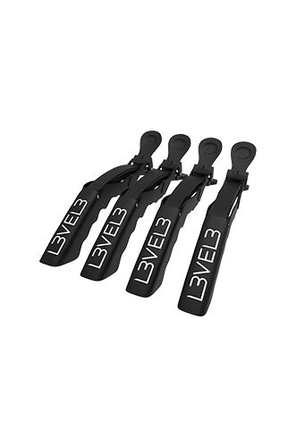 L3VEL3 Hair Croc Clips - 4 Pack | SalonCentric