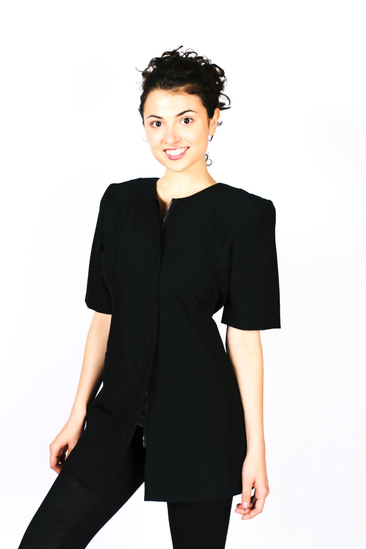 Smockers Cathy Professional Smock, Stylist Jacket, Cosmetology Uniform ...