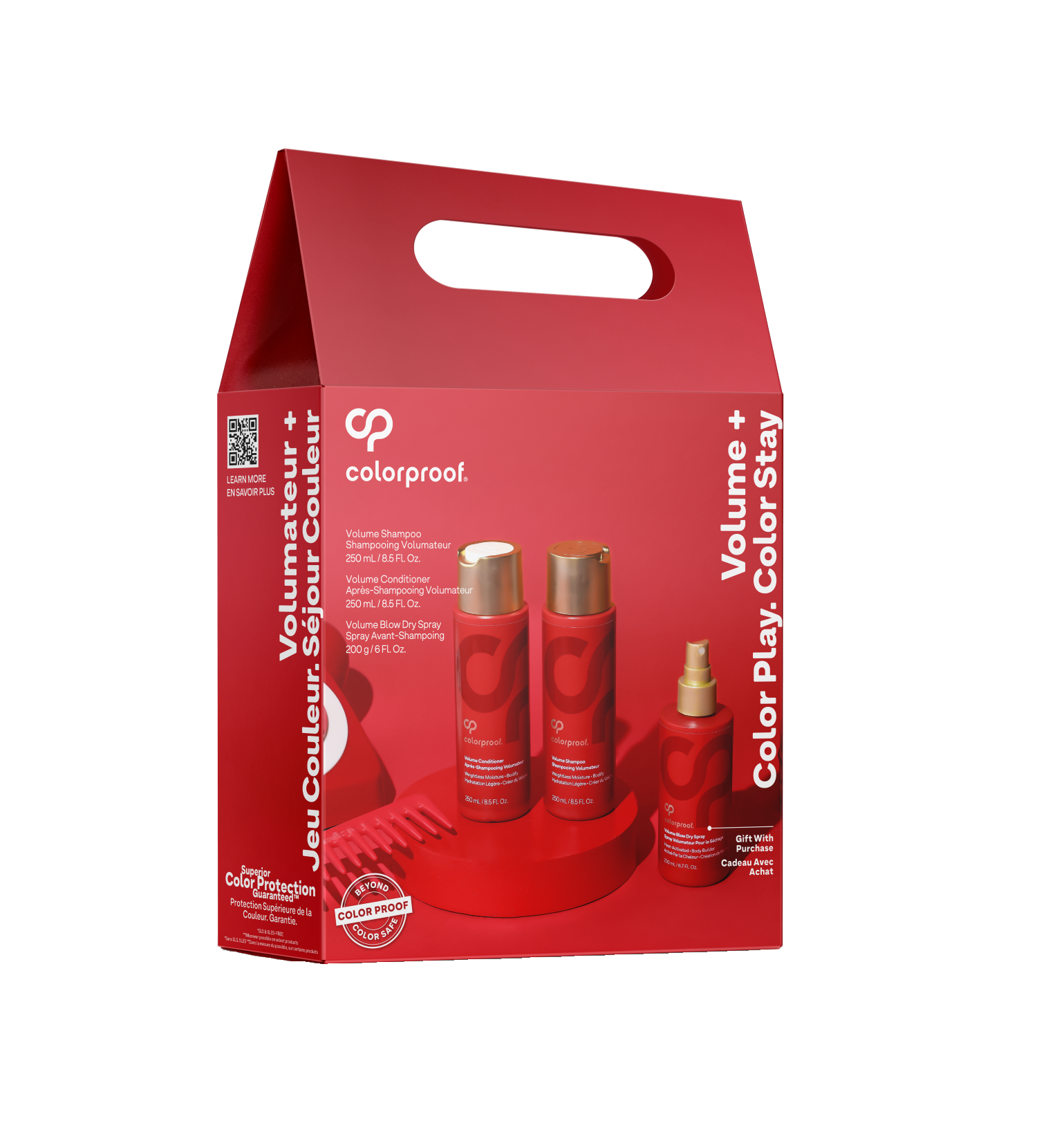 Colorproof Haircare Volume + Color Play, Color Stay Gift Set