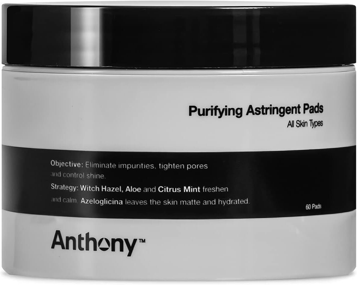 Anthony Skin Purifying Astringent Pads 60 Pads