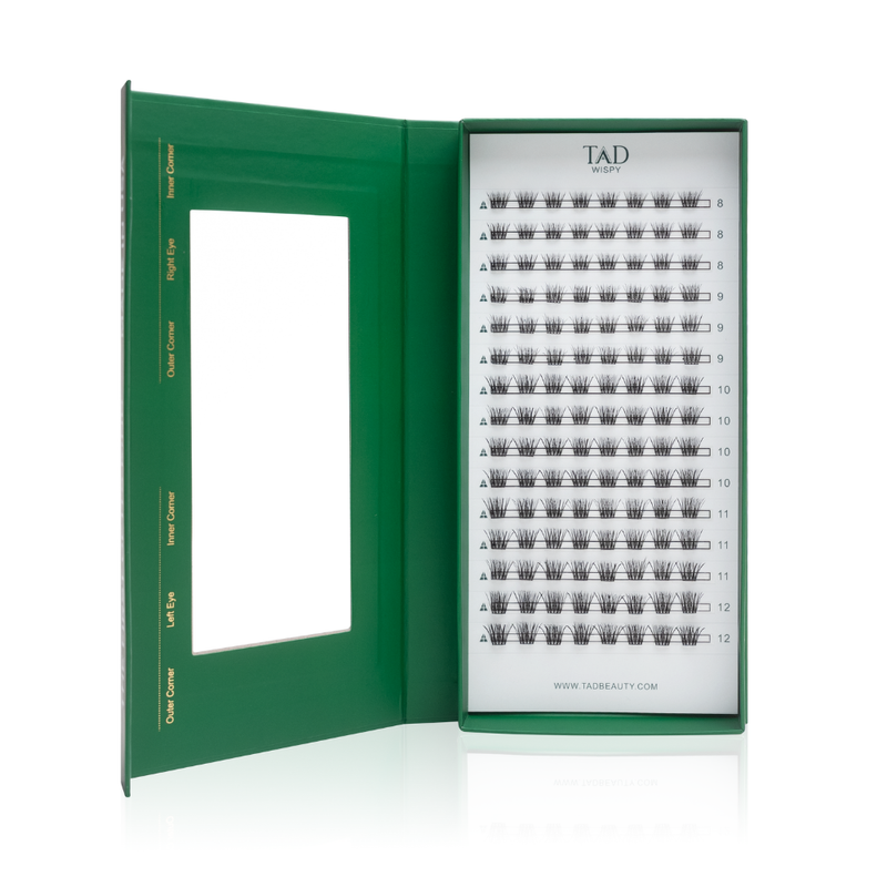 TAD Beauty Wispy DIY Pro Pack Lashes - 8mm - 12mm