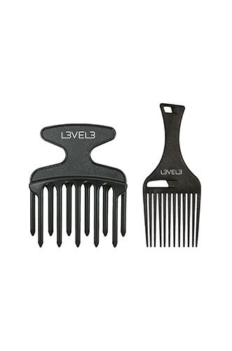 L3VEL3 Hair Pick Comb Set - 2 Pc | SalonCentric