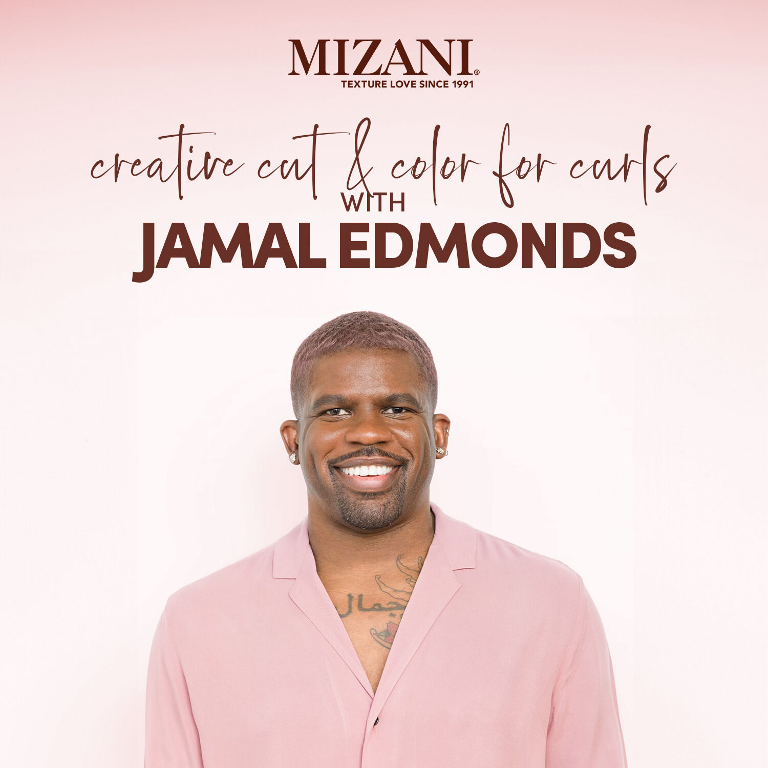 Mizani Creative Cut & Color for Curls with Jamal Edmonds