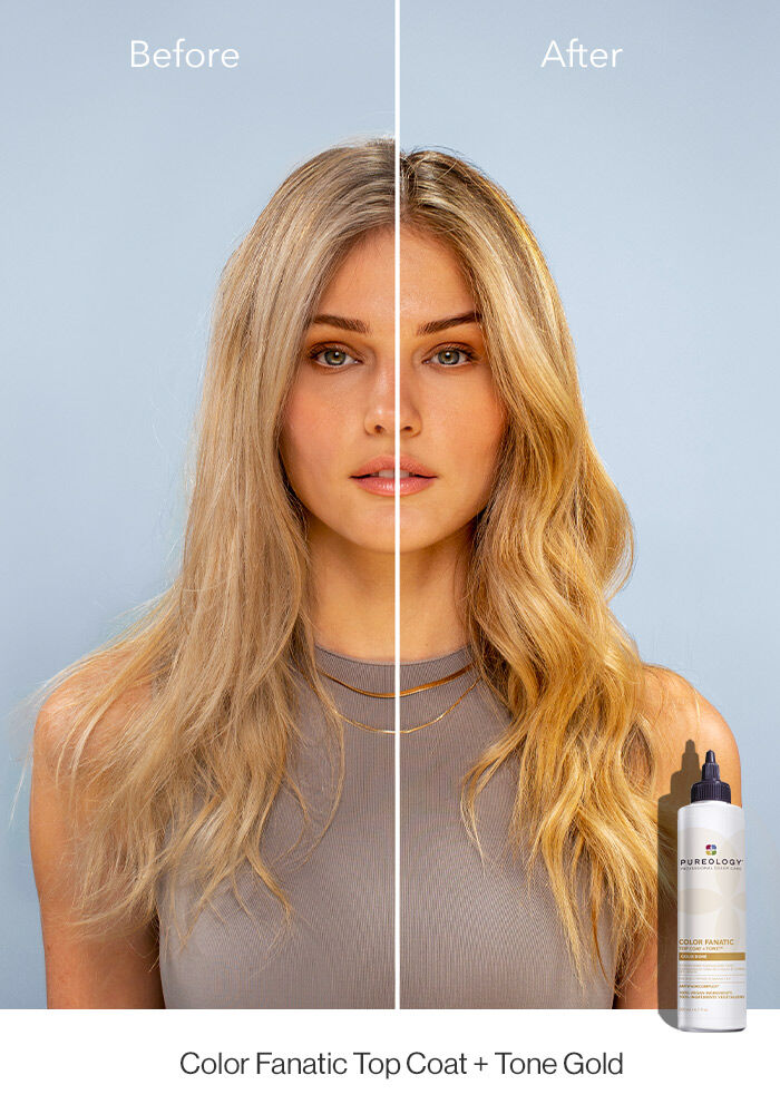Pureology Color Fanatic Top Coat + Tone Gold | SalonCentric