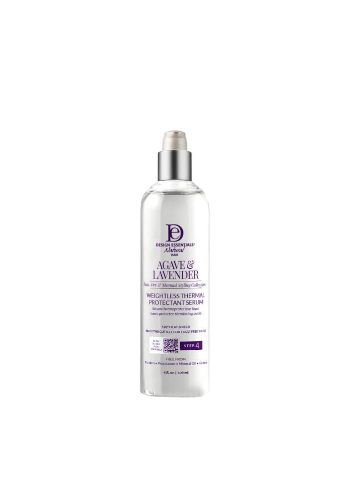 Design Essentials Agave & Lavender Weightless Thermal Protectant Serum