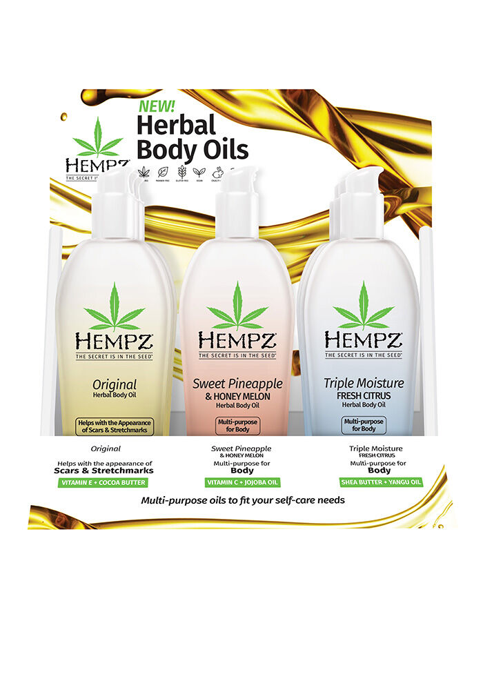 Hempz Body Bliss Display