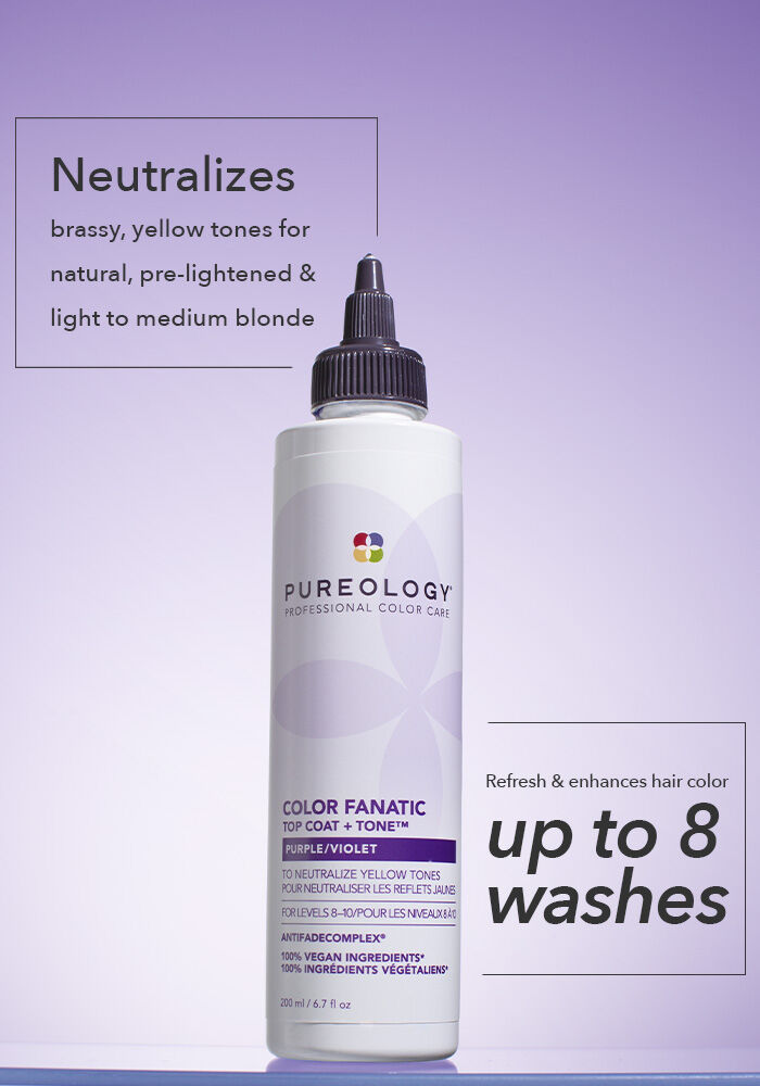 Pureology Color Fanatic Top Coat + Tone Purple | SalonCentric