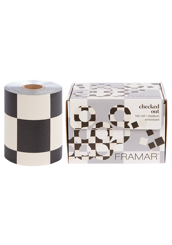 Framar Checked Out Embossed Roll