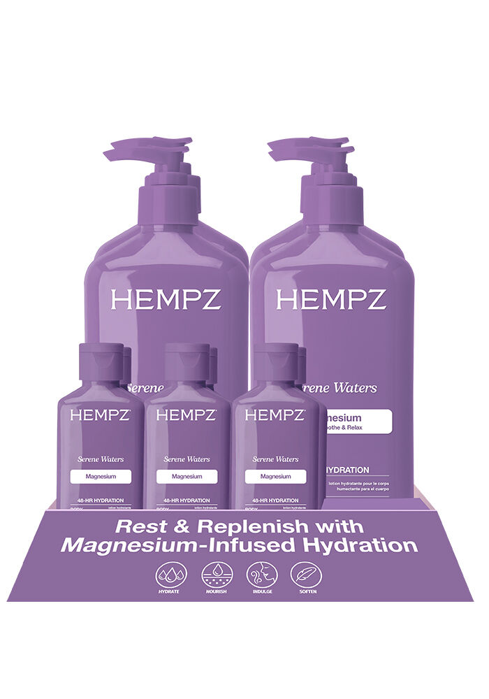 Hempz Serene Waters Display
