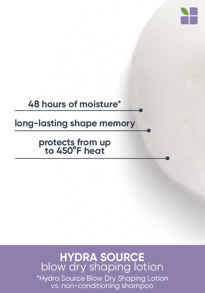 Biolage Hydra Source Blow Dry Shaping Lotion | SalonCentric