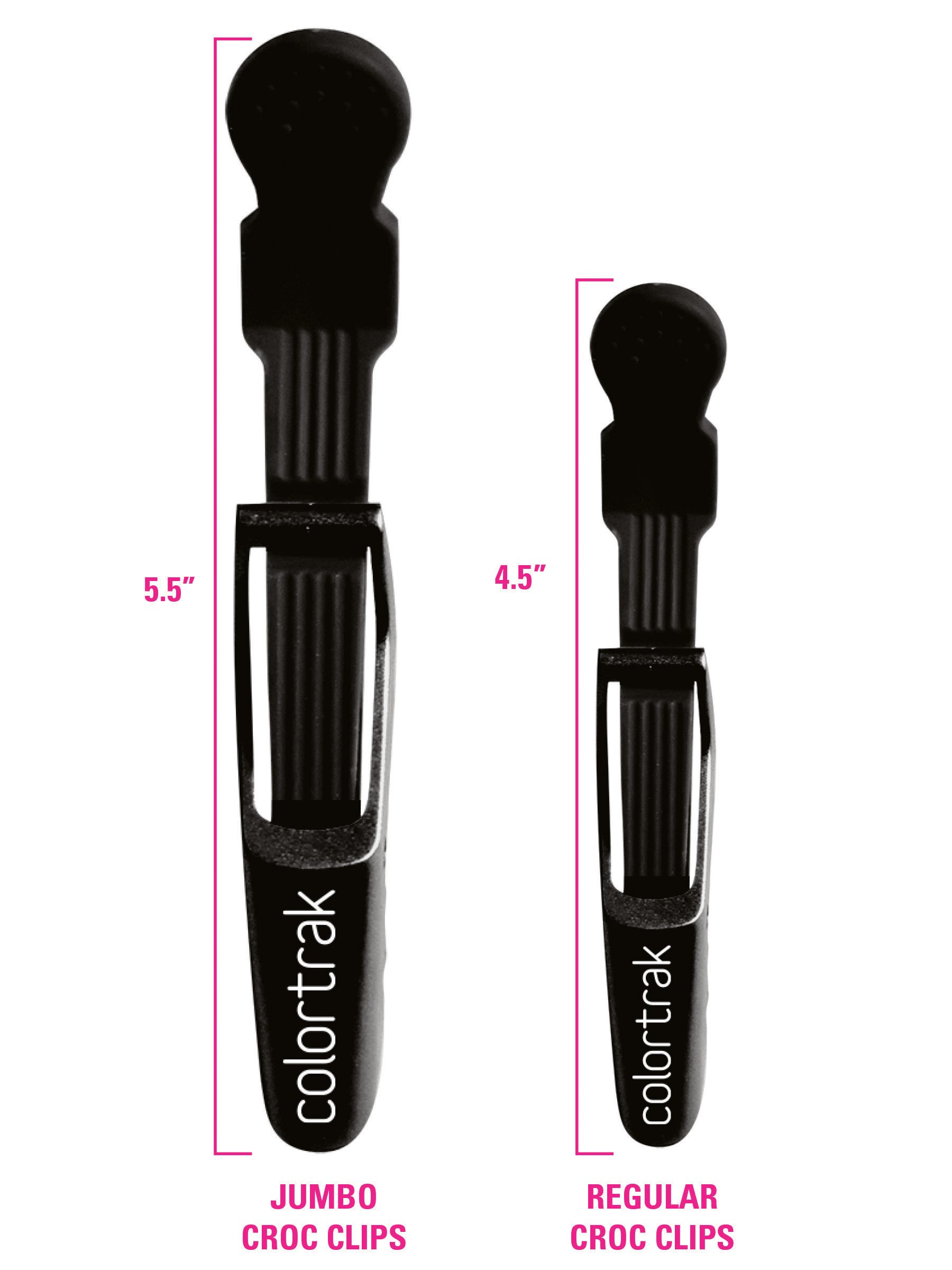 Colortrak Jumbo Croc Clips