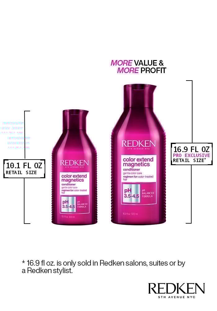 Redken Color Extend Magnetics Sulfate Free Conditioner for Color ...