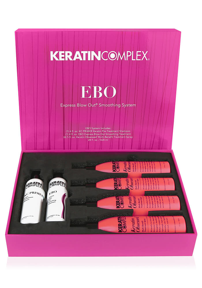 Keratin Complex Ebo Express Blow Out® Smoothing Treatment System Kit