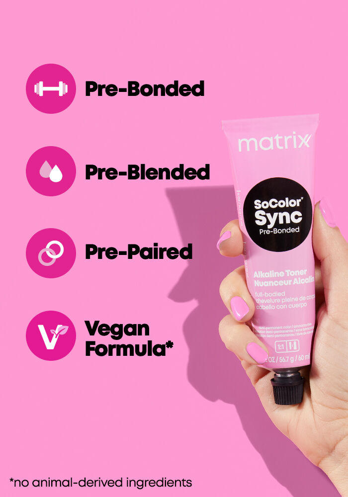 Matrix SoColor Sync Pre-Bonded Alkaline Toner