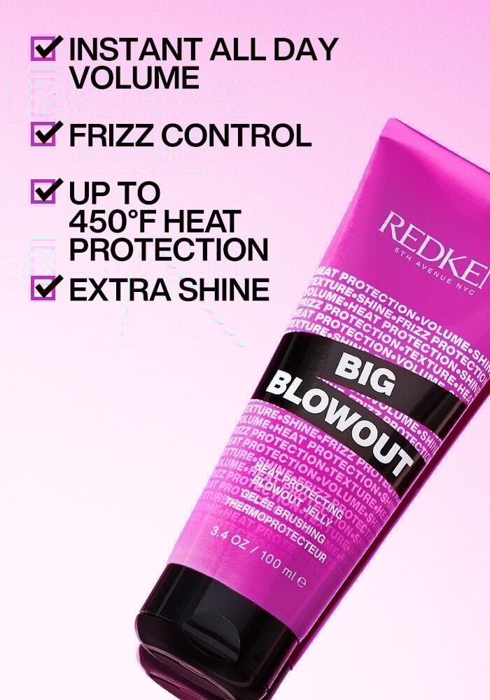 Redken Big Blowout Heat Protecting Jelly Serum