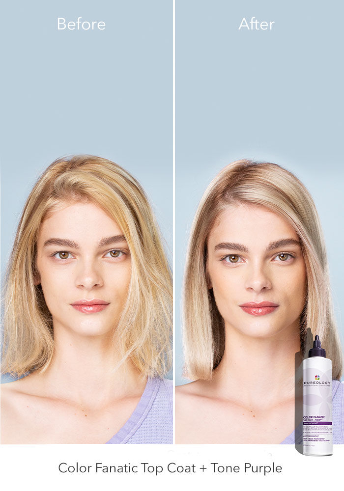 Pureology Color Fanatic Top Coat + Tone Purple