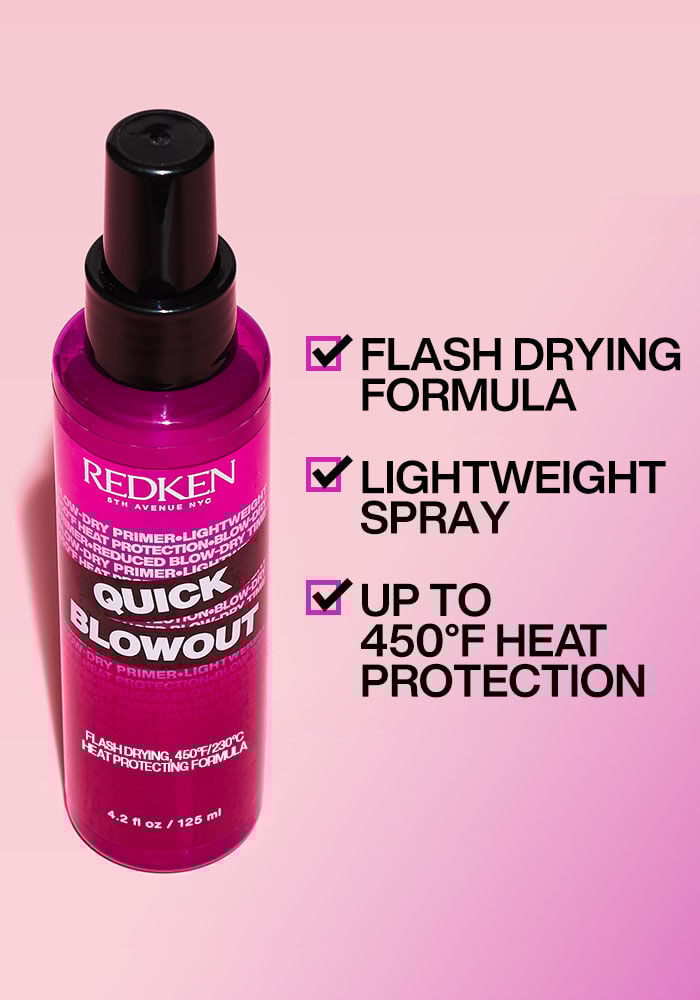 Redken Quick Blowout Heat Protecting Blowdry Spray | SalonCentric