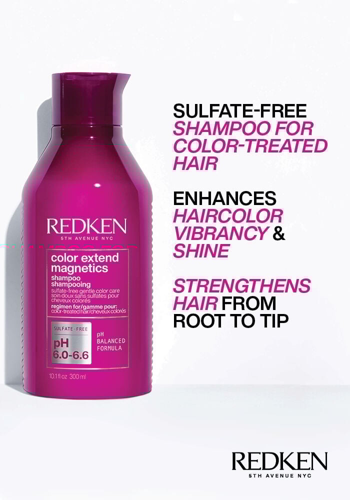Redken Color Extend Magnetics Sulfate Free Shampoo for Color Treated ...