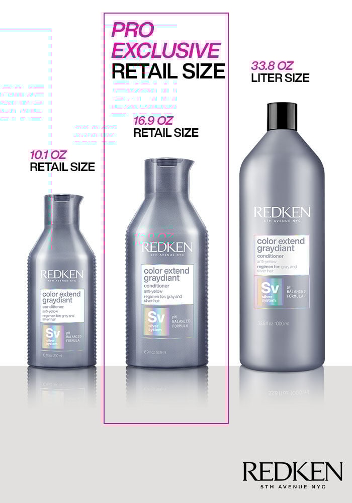 Redken Color Extend Graydiant Purple Conditioner for Gray and Silver ...